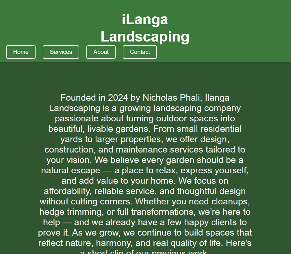 Banele Phali - Portfolio